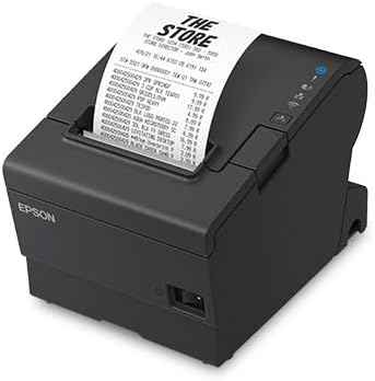 Thermal Receipt Printer Epson TM-T88VII for Retail Restaurant with Auto ...