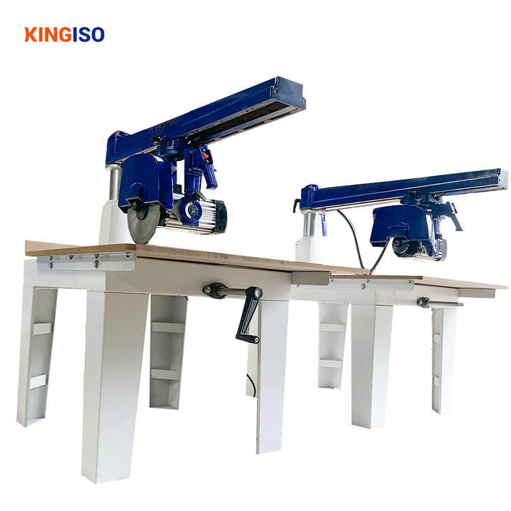 KINGISO Wood Cutting Machine Radial Arm Saw for Furniture Woodworking ...