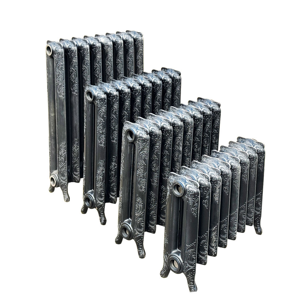 BGL Rococo Cast Iron Radiator for HVAC System Energy Saving Rectangle ...