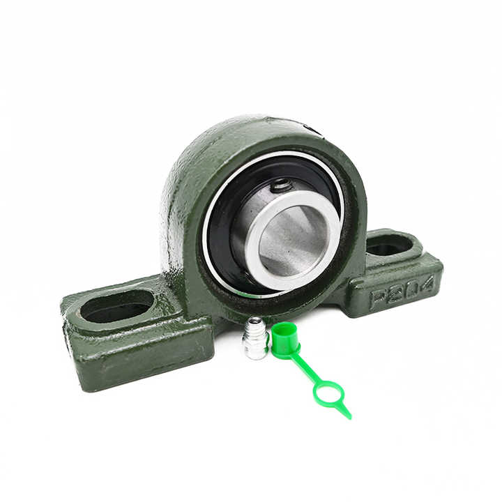 30mm Cast Iron Steel Flange Housing Pillow Block Bearing