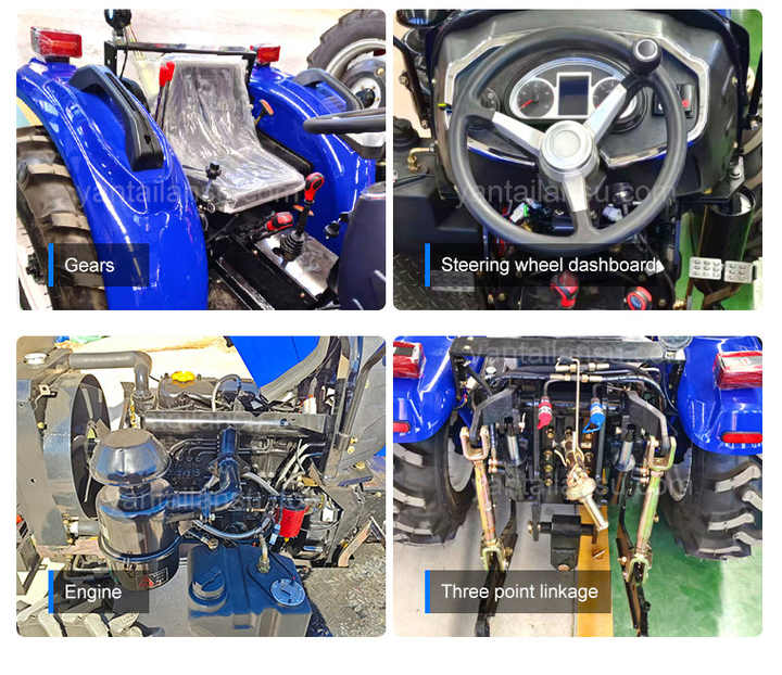 Lansu 4WD Cab Farm Tractor - 50HP Power, Efficient & Durable