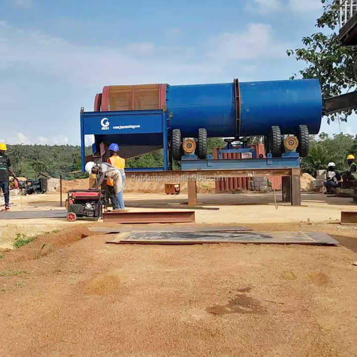Nigeria 50TPH Alluvial Tin Mine Gravity Extraction Machine