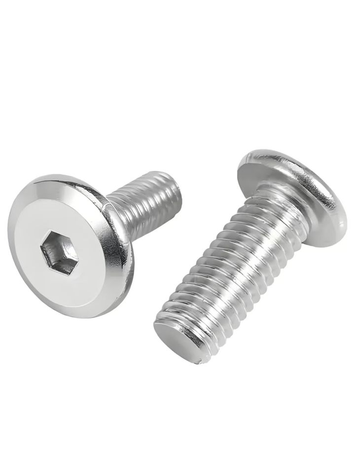 Tong Screws ASME B18.3 Round Head Cup Head Half-Thread Hex Socket ...