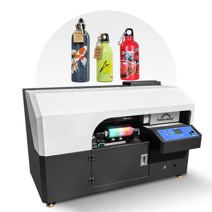 High Speed UV Inkjet Printer for Cylindrical Objects