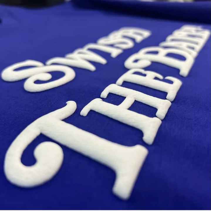 Custom 3D Puff Print Transfer Vinyl for T-shirts