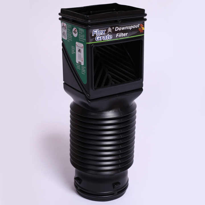 Gutter Downspout Extensions Flexible Rain Drain Downspout Filter ...