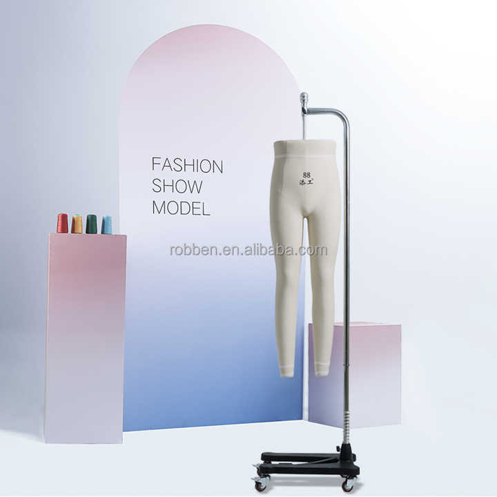 Male Mannequin Leg Mannequin with Base Leg Mannequin Display Stand for ...