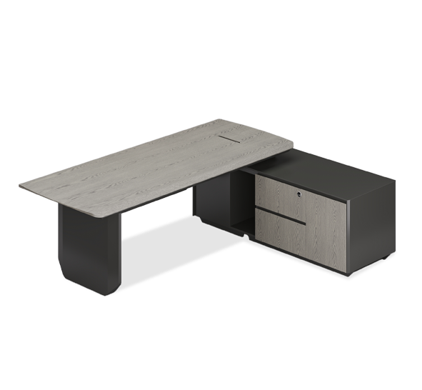 Contemporary Executive Office Desk with Automatic Height Adjustment ...