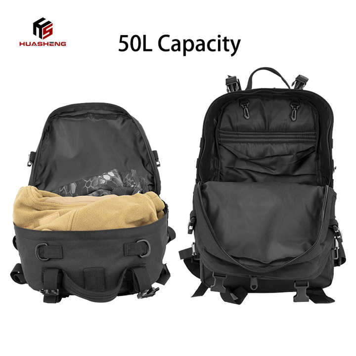 OEM Custom Tactical Backpack Rucksack Waterproof Mochila Tactical 50l ...