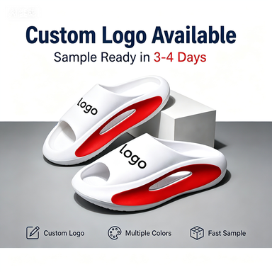 Customized logo soft comfortable slides sandals Summer Stylish indoor ...