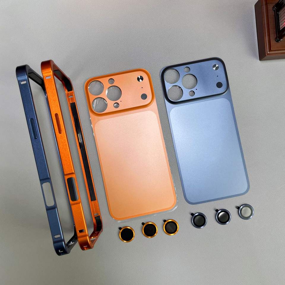Trendy Frame Bumper Metal Convert Phone Case for iPhone 17 Promax to 16 ...