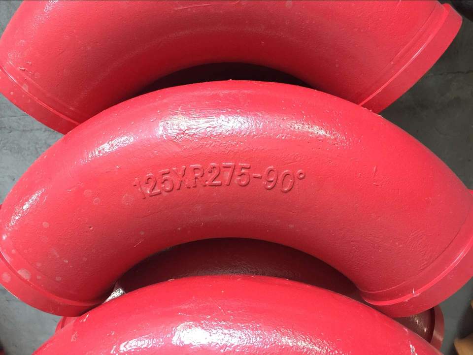 Zoomlion Concrete Pump Elbow, Concrete Placing Boom Elbow DN125*R275 ...