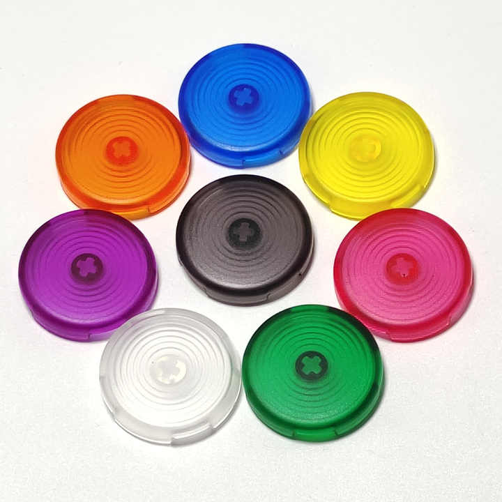 Mini Hitbox Arcade Fighting Joystick Switch Button Cover Punk Keycaps ...