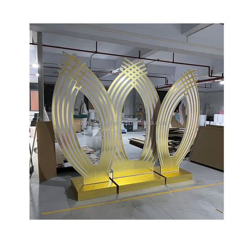 Beautiful Tempered Glass Round Wedding Stage Platform for Event ...