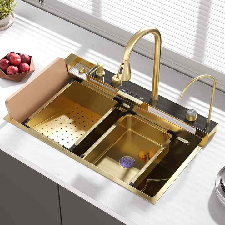 2023 Tiktok New Trend Stepped Design Kitchen Sink Faucet