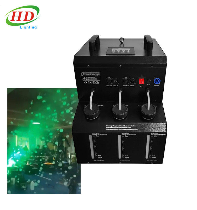 DMX Remote Control LED Wedding Cyclorama Lights with Bubble Smoke ...