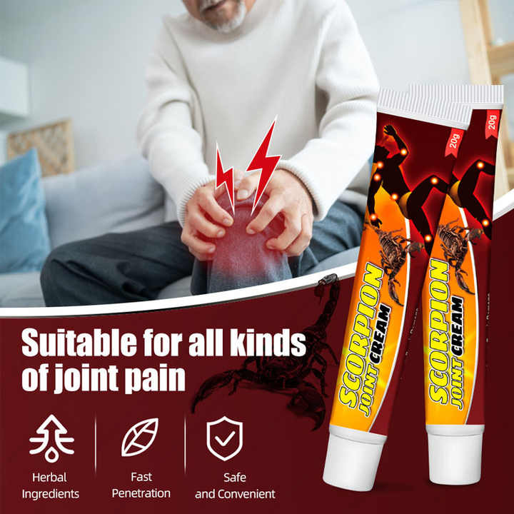 Joint Toe Pain Relief Cream - HBESTY Scorpion Joint Cream