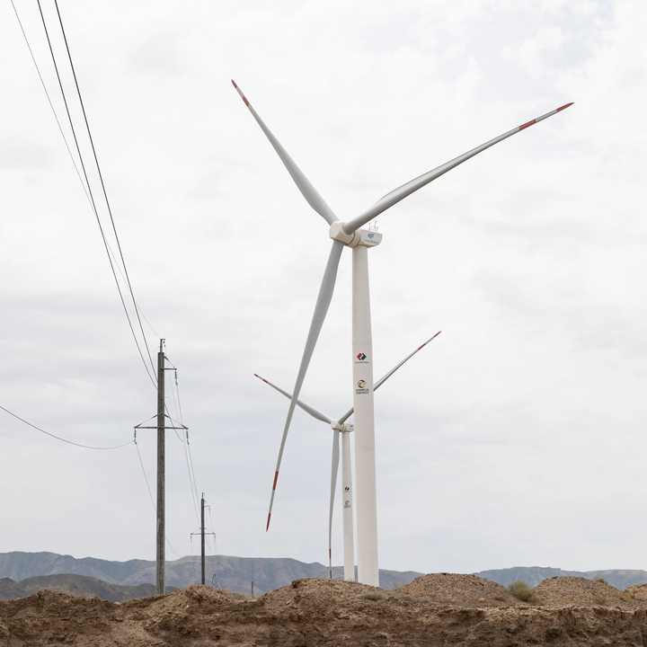 Large 500kw Horizontal-axis Wind Turbine Generator Sets 480V 600V ...