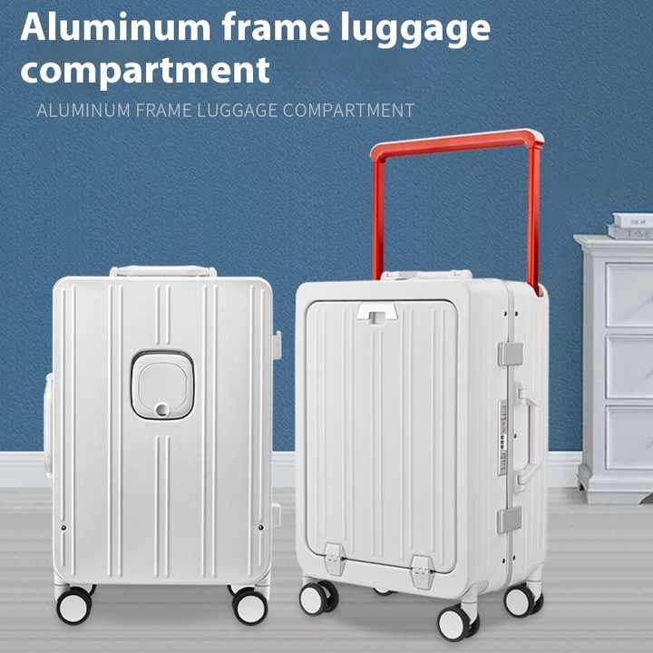 OEO Multifunctional Travel Suitcase Wide Trolley Aluminum Frame New ...