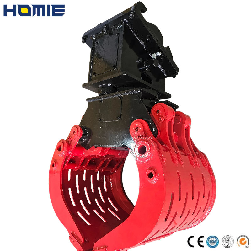 HOMIE Excavator Hydraulic Grapple With CW10 Adapter S60 Coupler for ...