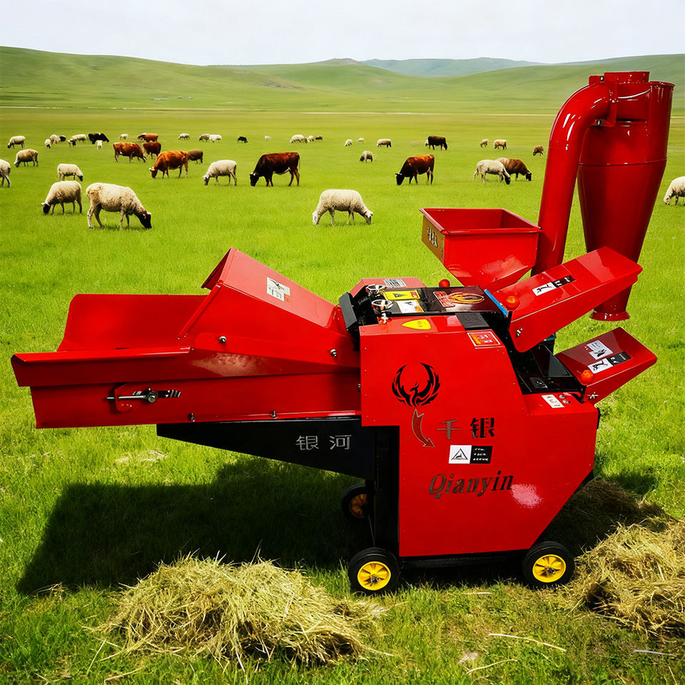 Automatic Feed Hay Straw Silage Cutter Chaff Cutter Cheap Animal Feed ...