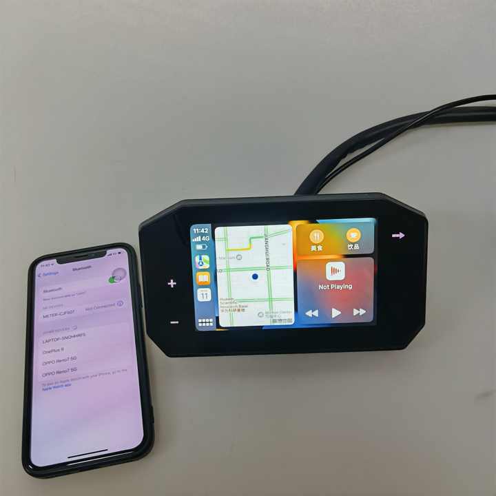 3rd Generation Bluetooth Navigation TFT Display for Motorcycles