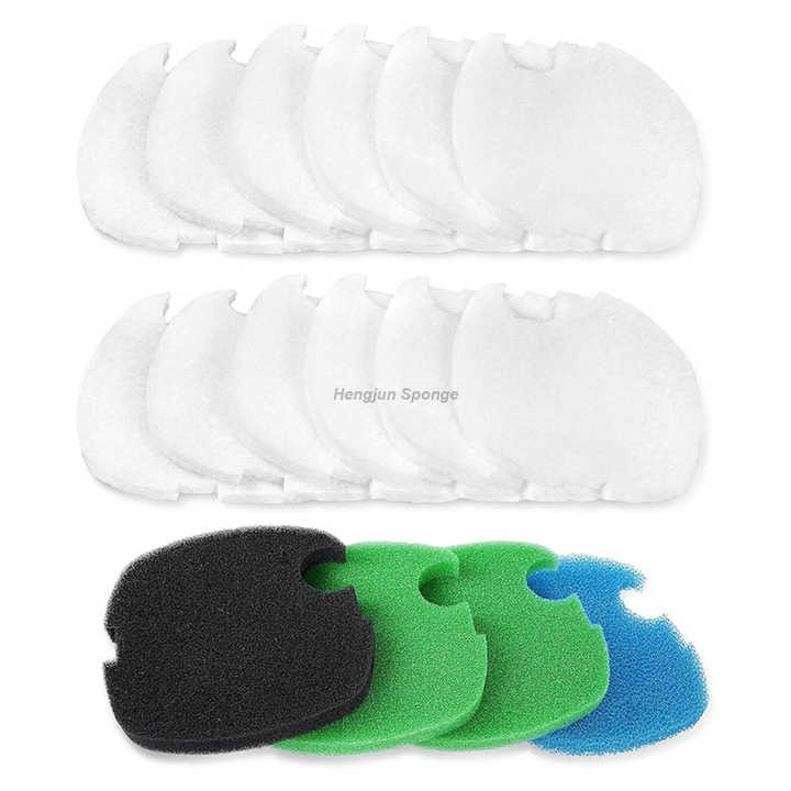 White Cotton Polyurethane Filter Sponge Aquarium Foam Fish tank Filter ...