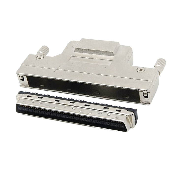 HPCN SCSI 100 Pin Male Cable Connector Plug High Quality SCSI 100Pin ...