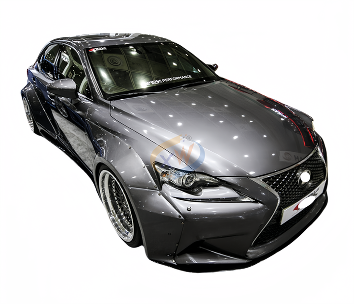 Lexus IS Wide-Body Kit - F SPORT Fenders & Bumper Enhancements
