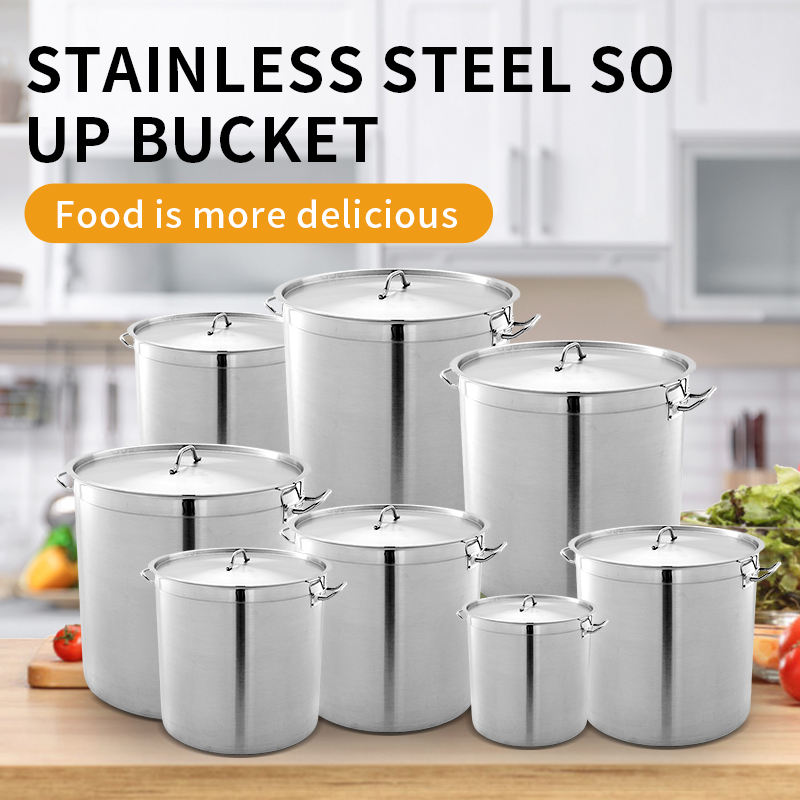 Durable Kitchenware - Large Capacity Induction Bottom Pots