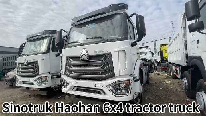 2024 Sinotruk Howo Hohan N7G 6x4 10 Wheeler Used Truck Head Euro 3 4X2 ...