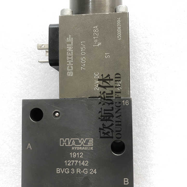 HAWE Shut-off Directional Valve BVG 3 R-G24 Hydraulic Solenoid Valve ...