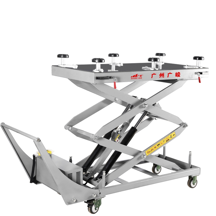 GL1.0C 1000KGM Portable Pneumatic/Electric Scissor Lift Table Car Lifts ...