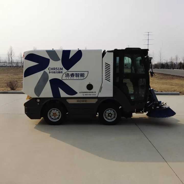 Road Cleaning Machine Multi-Function Street Road Avenue Cleaning ...