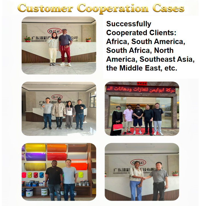 C180 1K Deep Red Metallic Acrylic Environment-Friendly High Gloss Automotive Paint Car Care ...