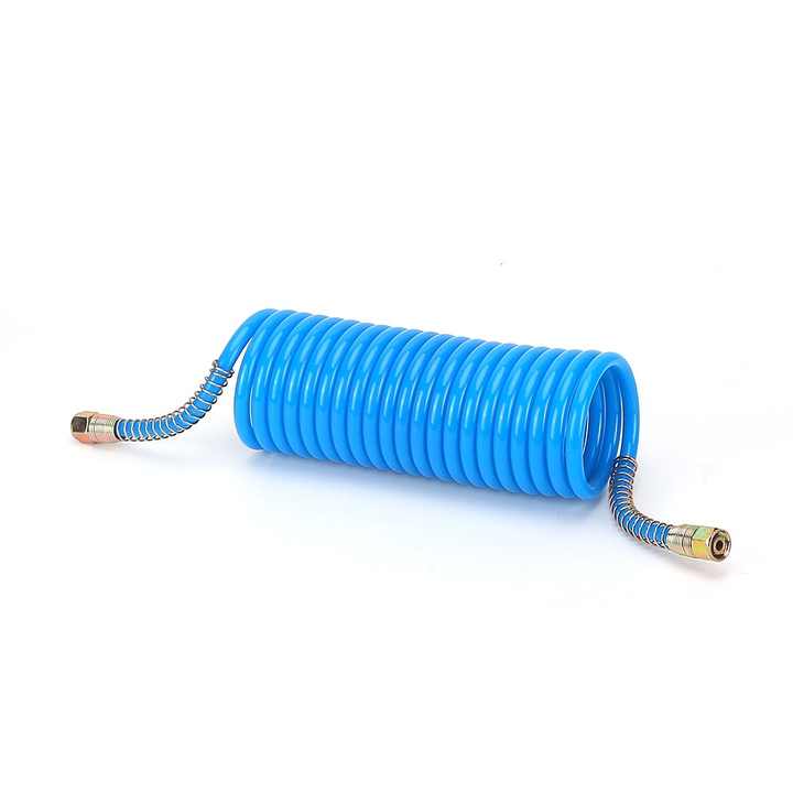Polyurethane Pu Spiral Coil Pneumatic Air Brake Hose Spiral Tube Pipe ...