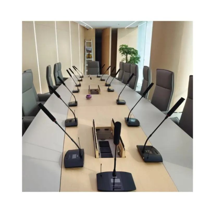High-end Conference Voting System with Touch-Voting Microphones