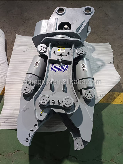 Mini Excavator Hydraulic Scrap Car Shear with Motor & Engine for 5-9t ...
