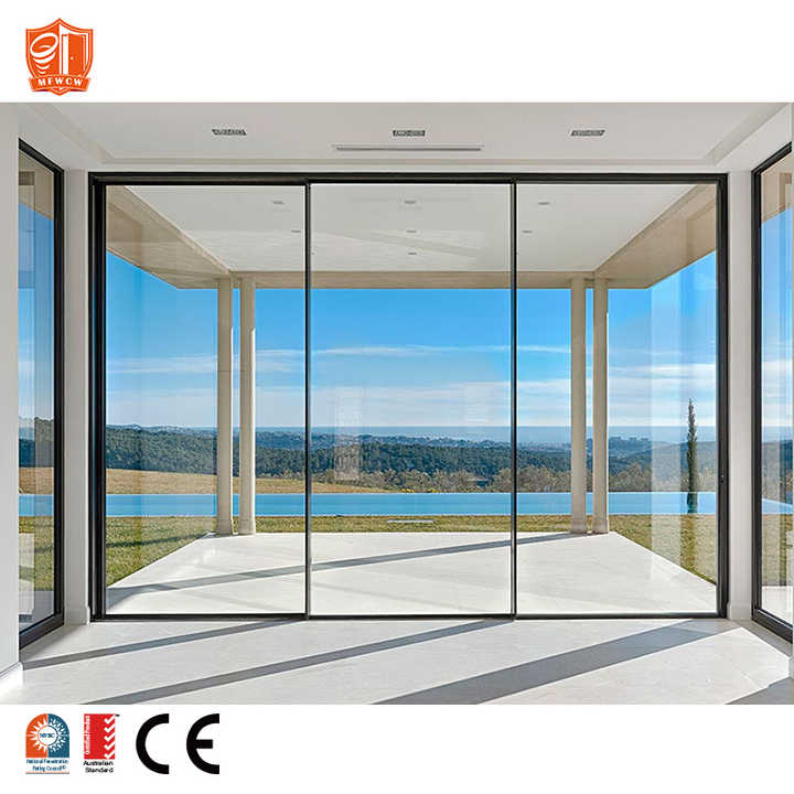 Main Gate Designs Slim Aluminium Glass Verranda Outdoor