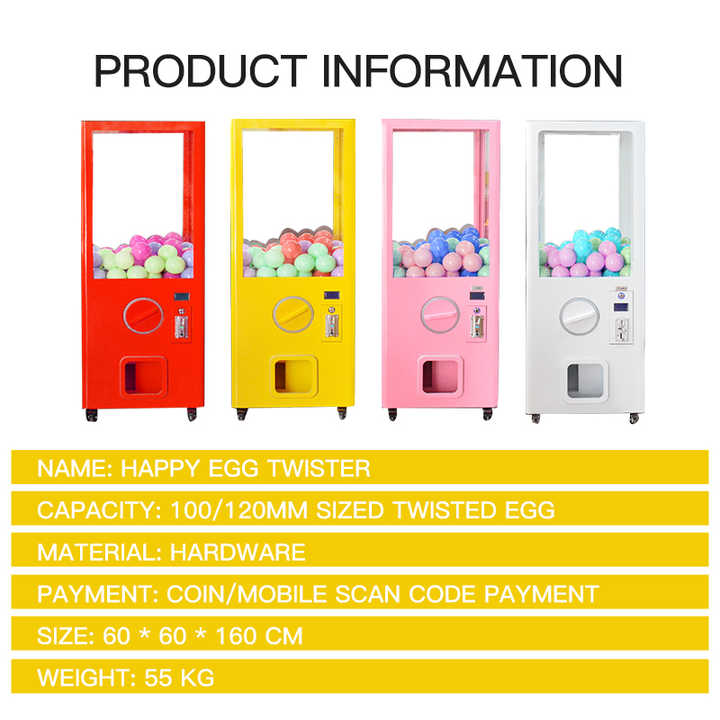 Wholesale Coin Operated Kids Attraction Gashapon Machine