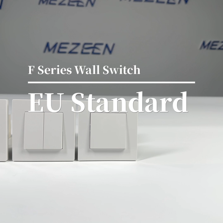 European Standard Modular Switch With Socket Plates 2 Gang 1 Way 2 Way ...