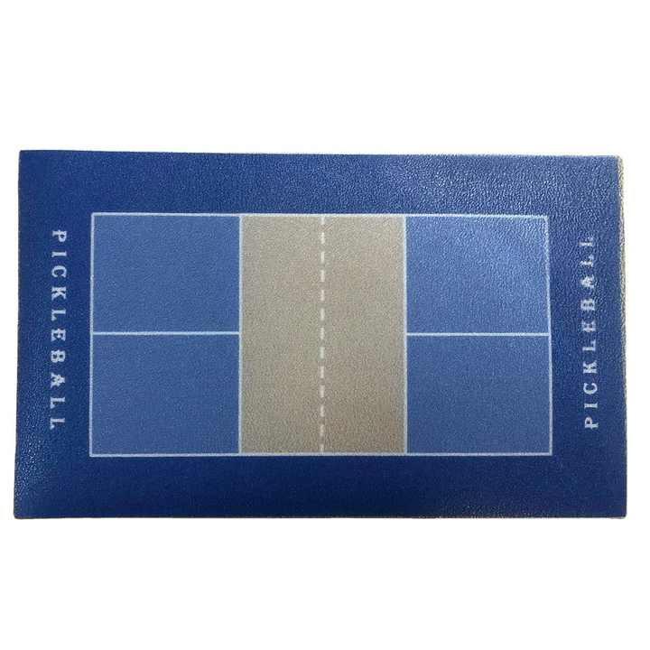 Custom Anti-Slip 3D Printed PVC Pickleball Court Mats ODM