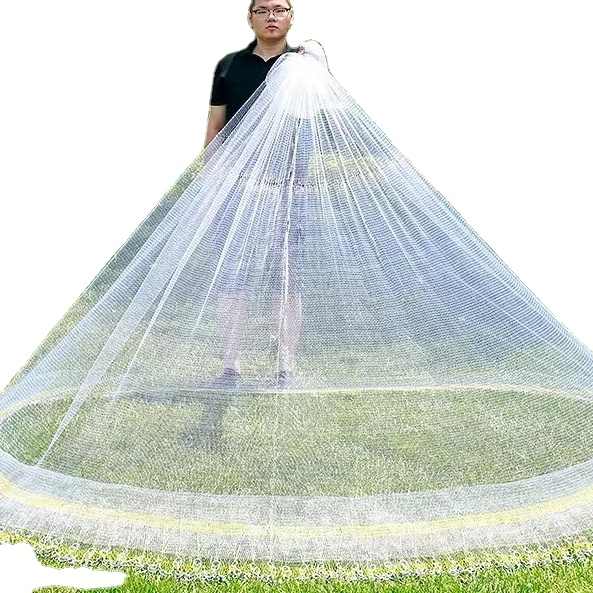 Japanese Style Monofilament Cast Net With Bottom Pocket | Oem Available
