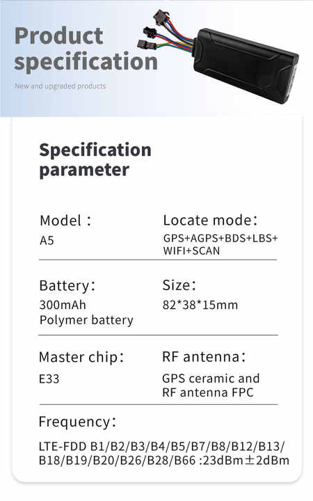 Factory Price GPS Tracker 2025 Waterproof Dashboard Tracker One Year ...