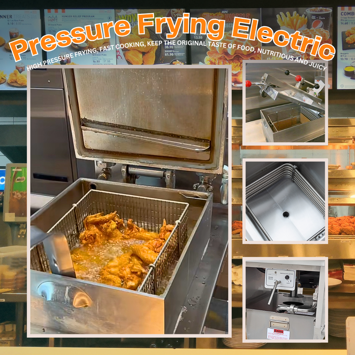 Henny Penny Computron 8000 Electric Pressure Fryer - 380 V