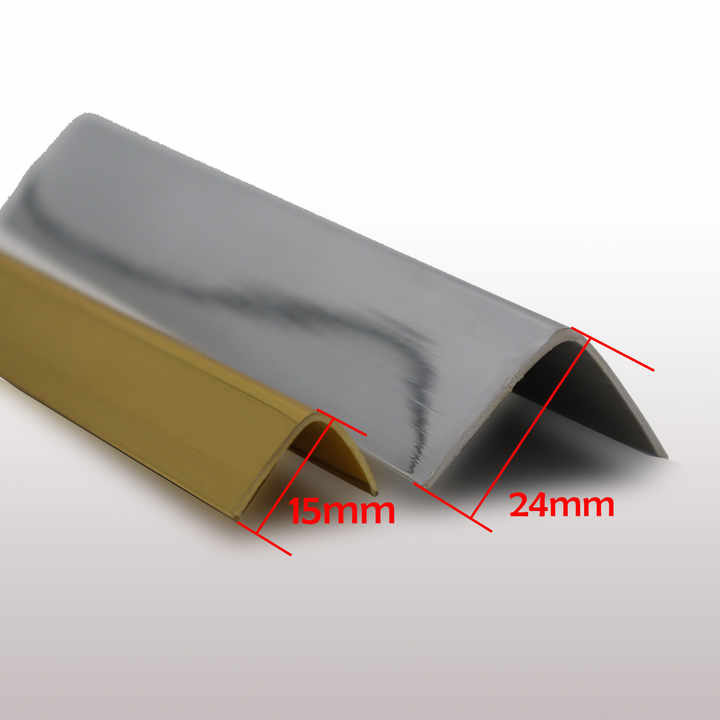 PVC L Shaped Extrusion Plastic Profile for Furniture Protection