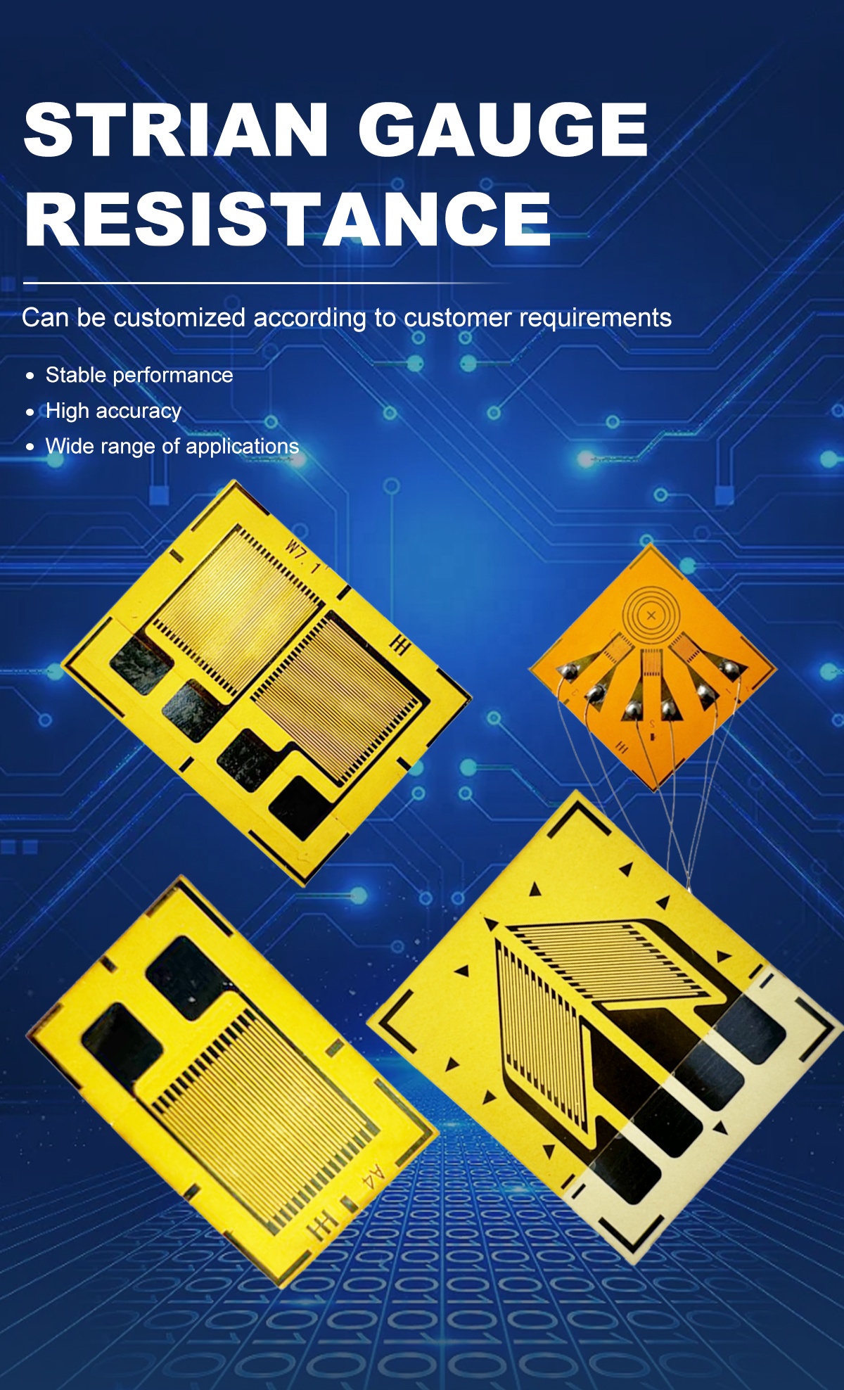Accurate and Reliable Mechanical Strain Gauges for Transducers
