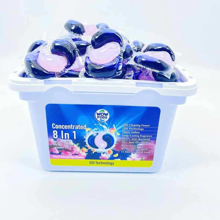 Eco Friendly Laundry Capsules - Powerful Cleaning Solutions