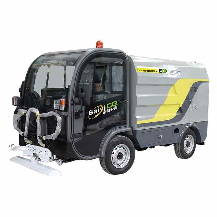 New Diesel Street Washing Truck with 1500L Tank & Pressure Washer ...