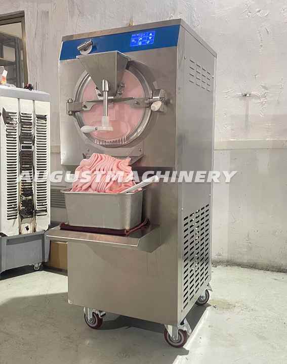 AUGUST 80L Gelato Batch Freezer Continuous Ice Cream Freezer Machine ...